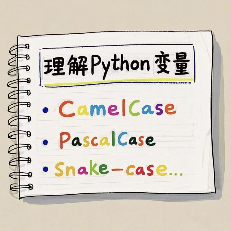 理解Python变量中的CamelCase、PascalCase和snake_case – QPython+